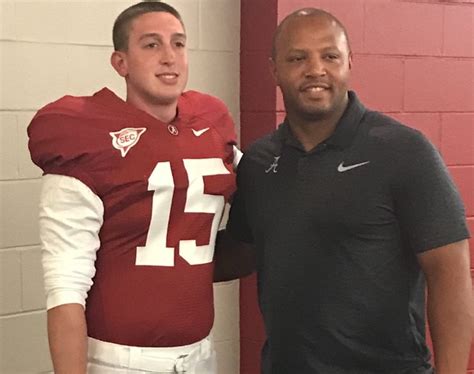 Stone Hollenbach Makes A Huge Impact On Fans Life Touchdown Alabama Alabama Football