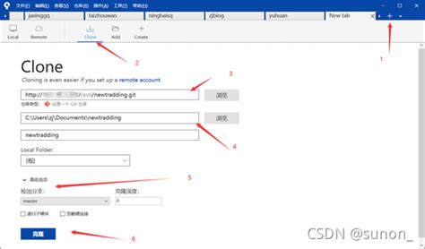 sourcetree使用教程，拉取代码克隆、解决冲突、合并分支 sourcetree拉取代码 csdn博客