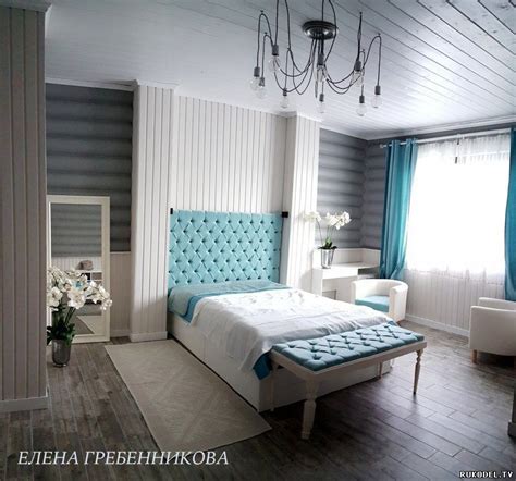 Изголовье кровати своими руками мастер класс Интерьер своими руками Поделки для дома