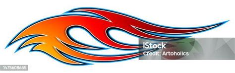 스포츠카 스피드 화재 불꽃 데칼 비닐 스티커 경주 용 자동차 부족 화재 불꽃 벡터 Eps 그래픽 자동차 자동차 트럭 보트 Suv 오토바이를 위한 사이드 차량 장식 데칼에