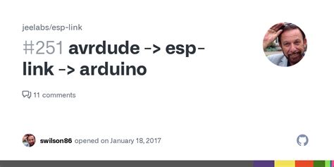 Avrdude Esp Link Arduino · Issue 251 · Jeelabsesp Link · Github