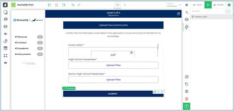 Build Data Collection Form And Admin Panels Using Mariadb And Dronahq