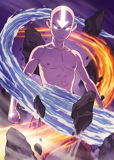 Avatar The Last Airbender Avatar State Drawings