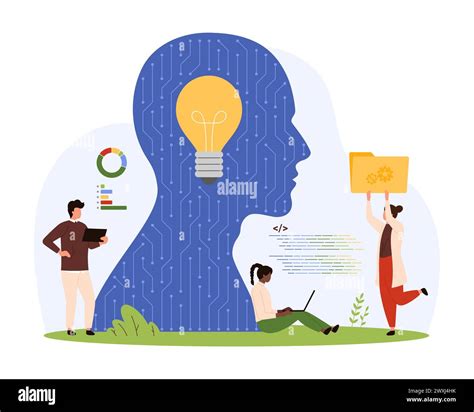 Ai Machine Learning Software Development Tiny People Work With