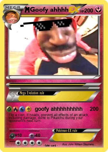 Pokémon Goofy Ahhhh Goofy Ahhhhhhhhh My Pokemon Card