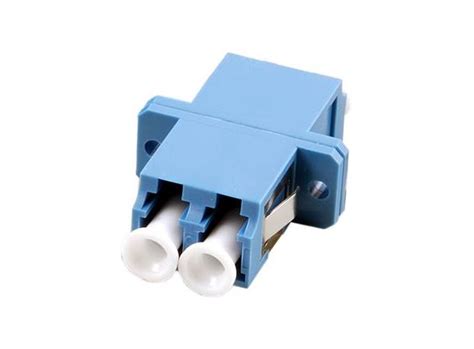 Adapter Fiber LC LC Duplex Singlemode Singlemode LC Adapter Leteng AS