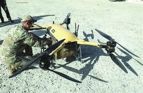 美国海军陆战队采购28架四旋翼无人机用于战场补给 腾讯新闻
