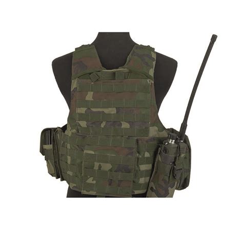Tactical Vest Matrix Usmc Style Ciras Type Force Recon Woodland Universal De Deportes