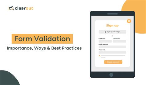 Form Validation Importance Ways Best Practices