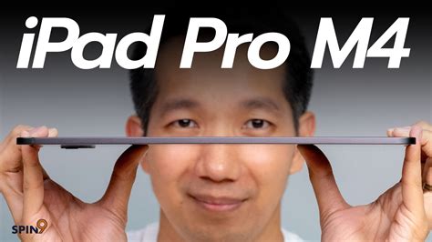 รวว iPad Pro M4 ปรบทกอยางทไมไดรองขอ บางเฉยบ จอดจด ชพแรงเกนตว