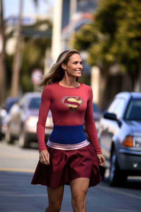 Ai Supergirl Happy 5 By Bradbarry2 On Deviantart