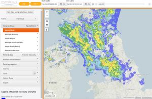 MAP Rain Updated Imagery For Rainfall Map Meniscus