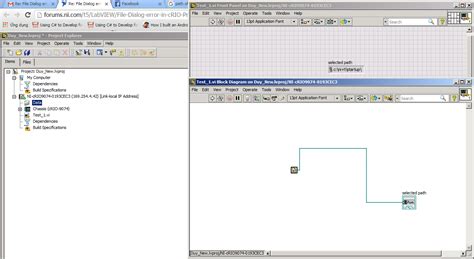 Solved File Dialog Error In Crio Project Ni Community