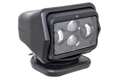 Фара-искатель 12V 60W LED с дистанционным управлением, черный,цок-H3 ...