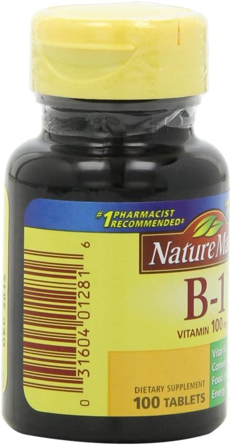 Nature Made Vitamin B1 Review Vitamin Reviewer