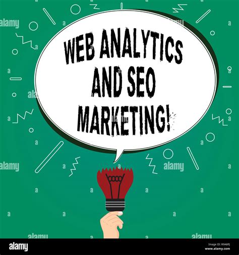 Handwriting Text Writing Web Analytics And Seo Marketing Concept Meaning Search Engine