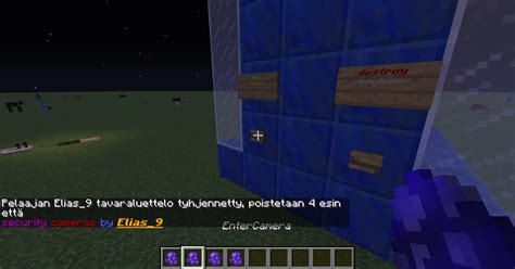 Working Security Cameras In Vanilla Minecraft Minecraft Map