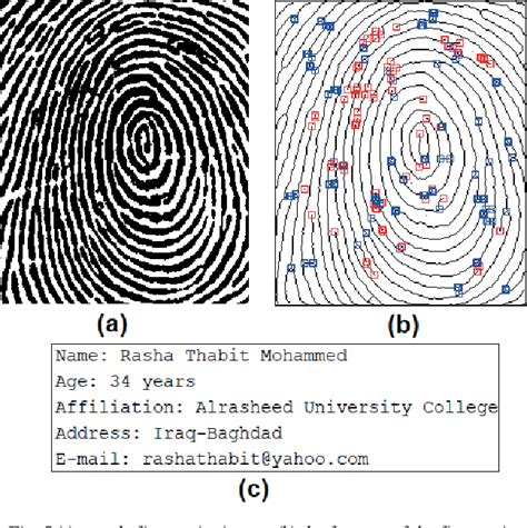 Figure 1 From Multi Biometric Watermarking Scheme Based On Interactive Segmentation Process