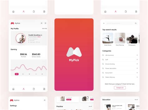 Creative UX UI Design Of Your App In FIGMA And Adobe XD Upwork
