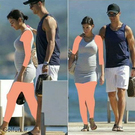 عکس جدید کریستیانو رونالدو و جورجینا رودریگز دوست دختر باردارش