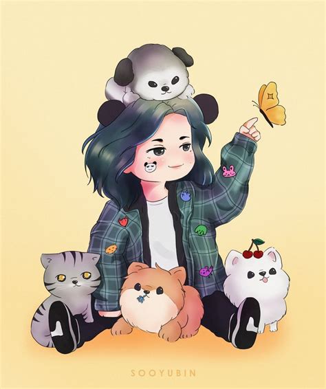 Happy Birthday Dami 🎂🐼💙 Dream Catcher Art Dream Catcher Kpop Fanart