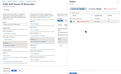 step 3 configure azure active directory conditional access