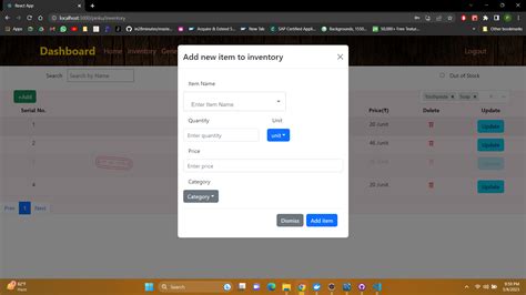 Github Priyankar Inventory Management It Is An Inventory Management System Where A Vendor