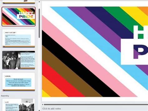 Pride Assembly Roberta Cowell Stonewall Teaching Resources