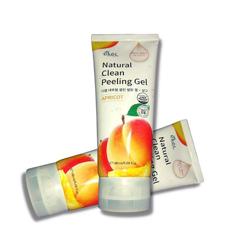 Original Ekel Natural Clean Peeling Gel With Apricot and Green Tea ...