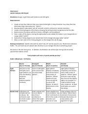 Lab Arduino LED Pdf Electronics I Lab Arduino LED Project Directions Design A Light