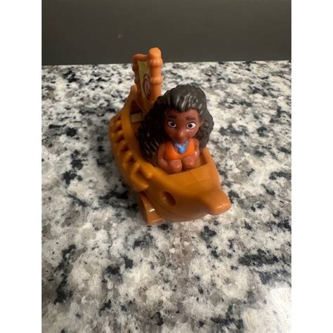 Mcdonalds Toys Disney Moana Boat Toy Mcdonalds Happy Meal Figure