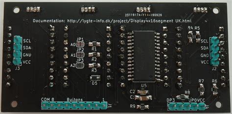 Display Ht16k33 4 Digit 16 Segments 08 Inch
