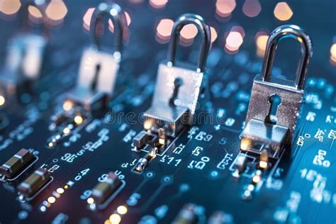 Multiple Padlocks Stock Illustrations 15 Multiple Padlocks Stock