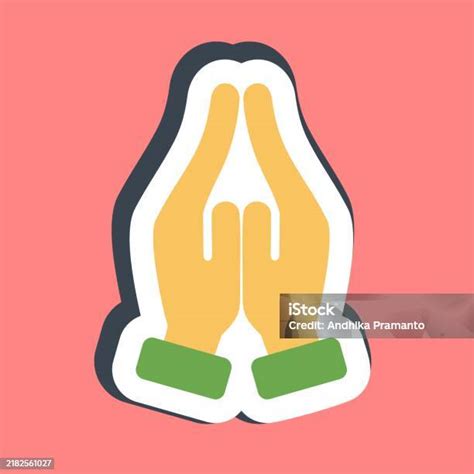 스티커 기도 디왈리 축하 요소 인쇄물 포스터 장식 인포그래픽 등에 적합합니다 0명에 대한 스톡 벡터 아트 및 기타 이미지 0명 교회 기도하기 Istock