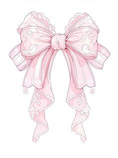 Ribbon Drawing Easy