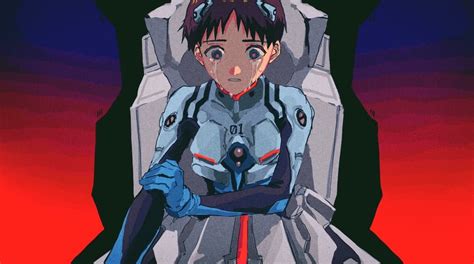 Ikari Shinji Neon Genesis Evangelion Drawn By A Danbooru