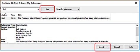 EndNote And Word EndNote University Library At The University Of Notre Dame Australia
