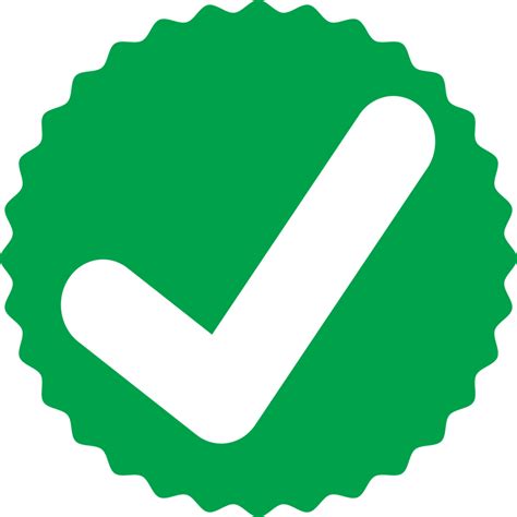 Check Mark Icon Sign Design 10146655 Png