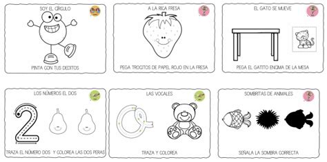 Cuaderno Educación Infantil Actividades Para Peques De 2 Años