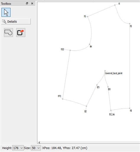 Pattern Piece Not Resizing When Selecting Different Sizes Help