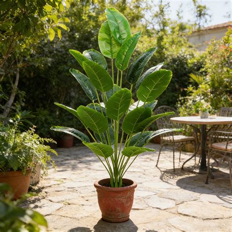 Primrue Bird Of Paradise Plant Artificial Faux Plants Indoor Tall With