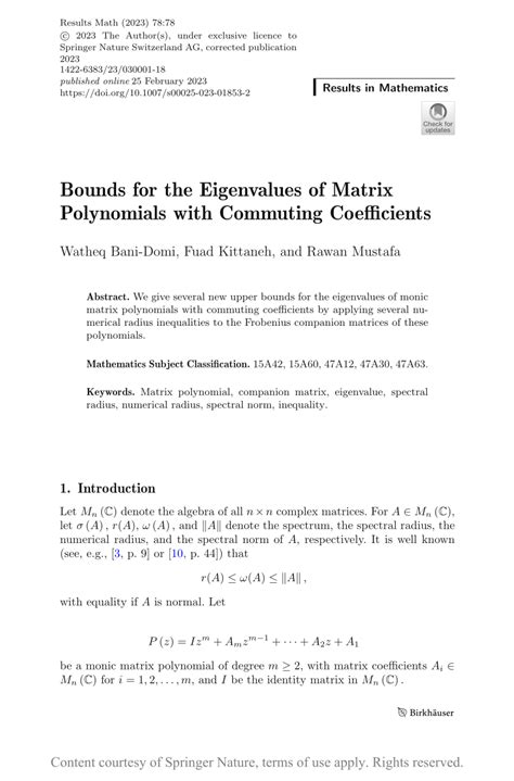 Bounds For The Eigenvalues Of Matrix Polynomials With Commuting