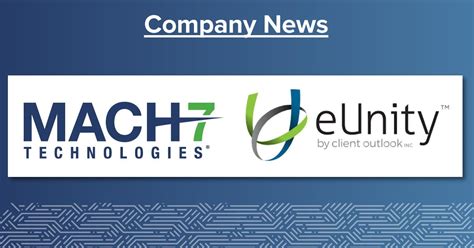 Mach7 Technologies On Linkedin Mach7 Technologies Announces Intent To Acquire Client Outlook Inc