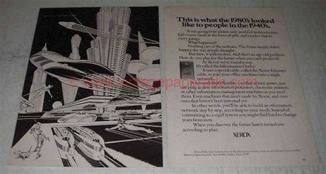 1980 2 Pg Xerox Ethernet Network Information Outlet Ad Do009