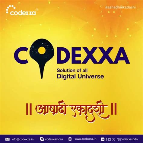 Codexxa® Business Solution On Linkedin Ashadiekadashi Ekadashi