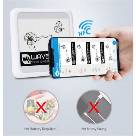 Waveshare Inch Passive NFC Powered E Paper No Battery