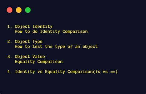 Object Value Vs Object Type Vs Object Id In Python All About Ai Ml