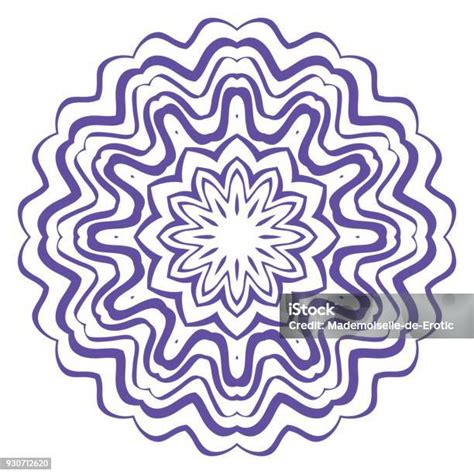 현대 장식 름 벡터 모양을 지정 합니다 꽃 만다라입니다 벡터 일러스트 레이 션 0명에 대한 스톡 벡터 아트 및 기타 이미지 0명 꽃 식물 나선형 Istock