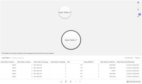 Step By Step Combining Tables Using Forced Concatenation Qlik Cloud Help