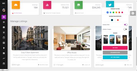 Material Dashboard NET Core Admin Template CRUD By Quanghoahcm